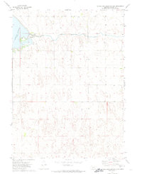 1971 Map of Sutherland Reservoir East, Lincoln County, NE — High-Res | Pastmaps